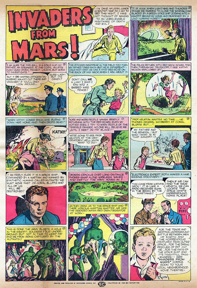 Mutant Martian Invaders From Mars Pics About Space